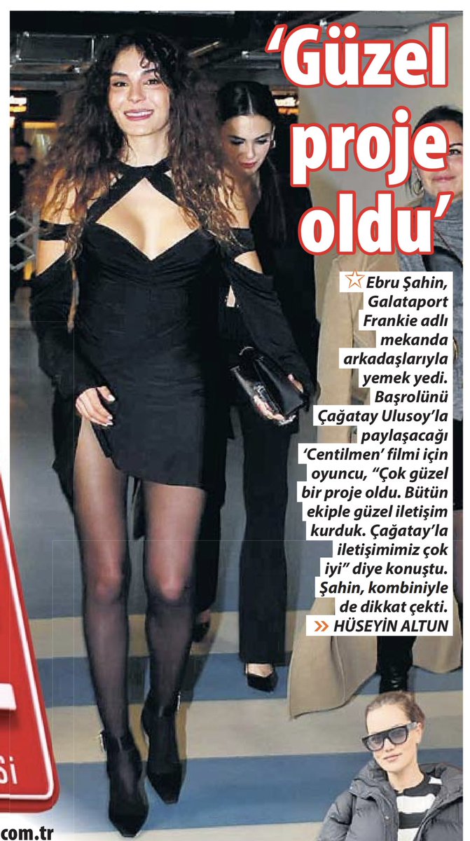 Ebru Şahin Etkinlik On Twitter Basında Ebru Şahin 💫 📌 Siyah Ve çekici 📌 Çağatayla