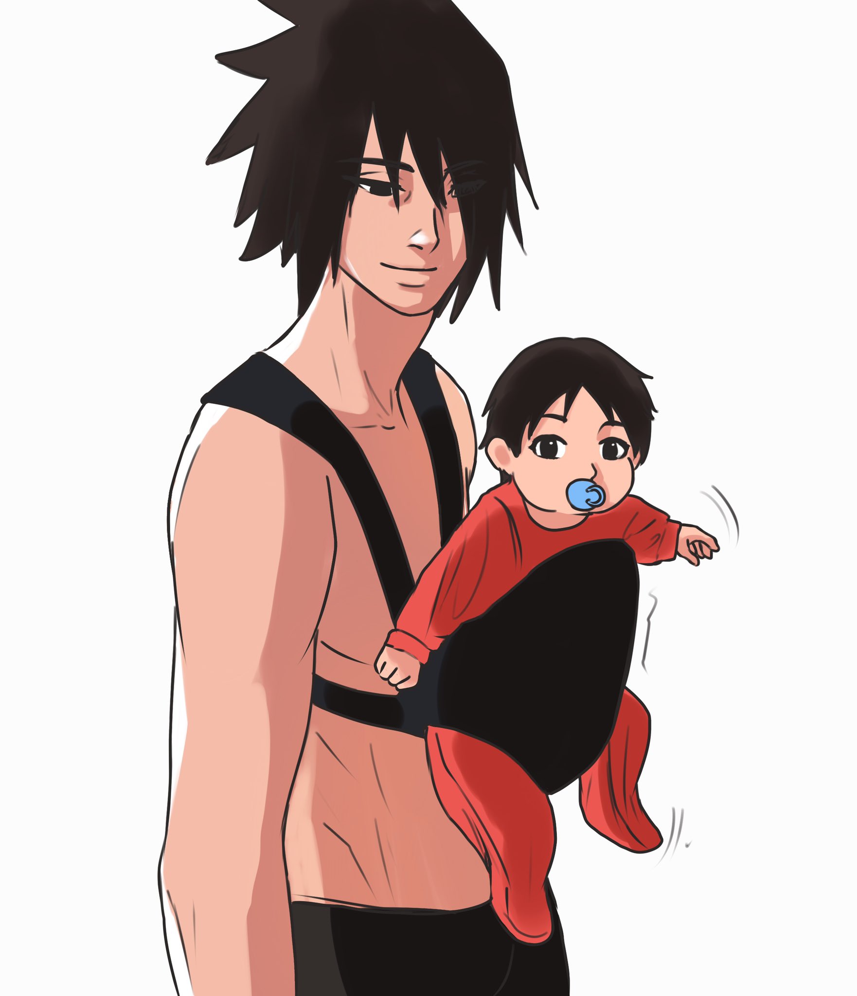 Sakura And Sasuke Have A Baby