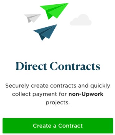 HOW TO USE UPWORK DIRECT CONTRACTS “I have this US client i agreed a ...