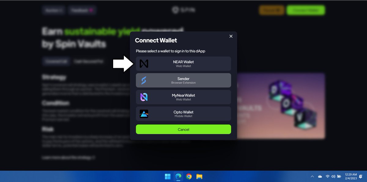 A tutorial on How to go about qualifying for @spin_fi Airdrop 2.0 ...