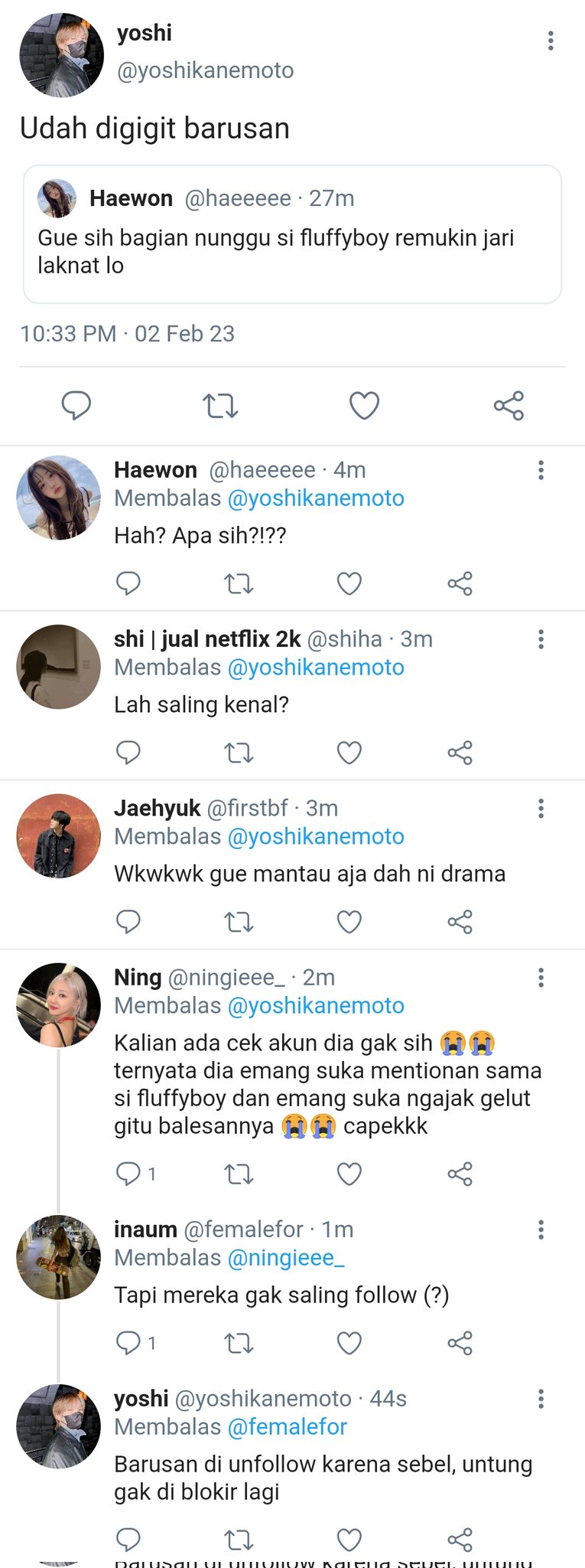 ay_m ♡ on Twitter: "+ liat akun mereka Ji as warga twt yg suka cari mutual dan yo si bucin yg ...