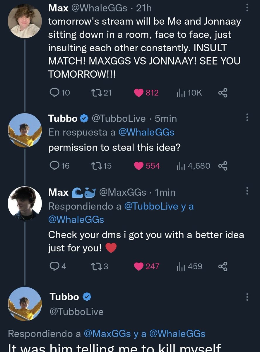 yasha² 📌 CTUBBO FANART on Twitter: "Most sane tubbo maxggs twitter interaction"