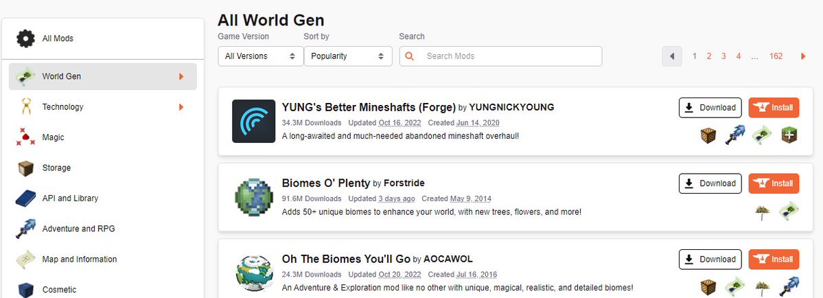 YUNG on Twitter: "number 1 worldgen mod?? LETS GOOOO https://t.co/4QUPuZXQPU" / Twitter