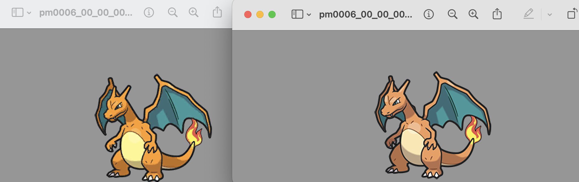 Charizard Sprite Sheet