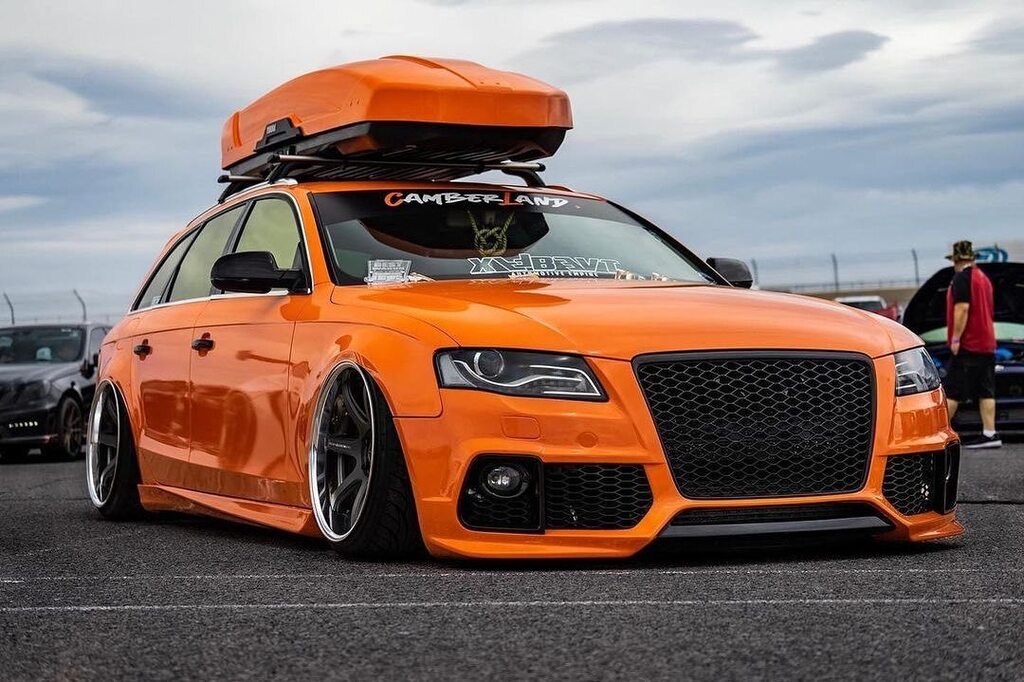 Slammed Audi Wagon