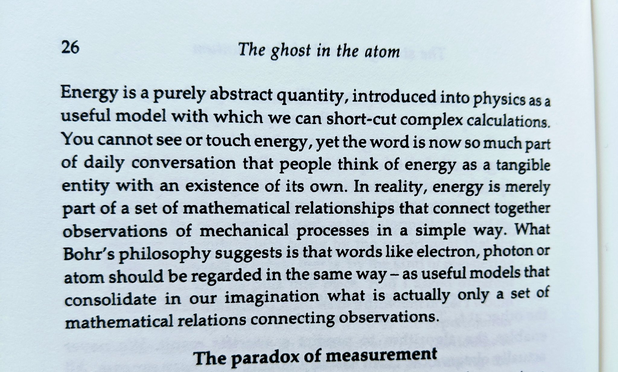 Quantum Physics Corner on Twitter: "Energy is a purely abstract quantity, introduced into ...