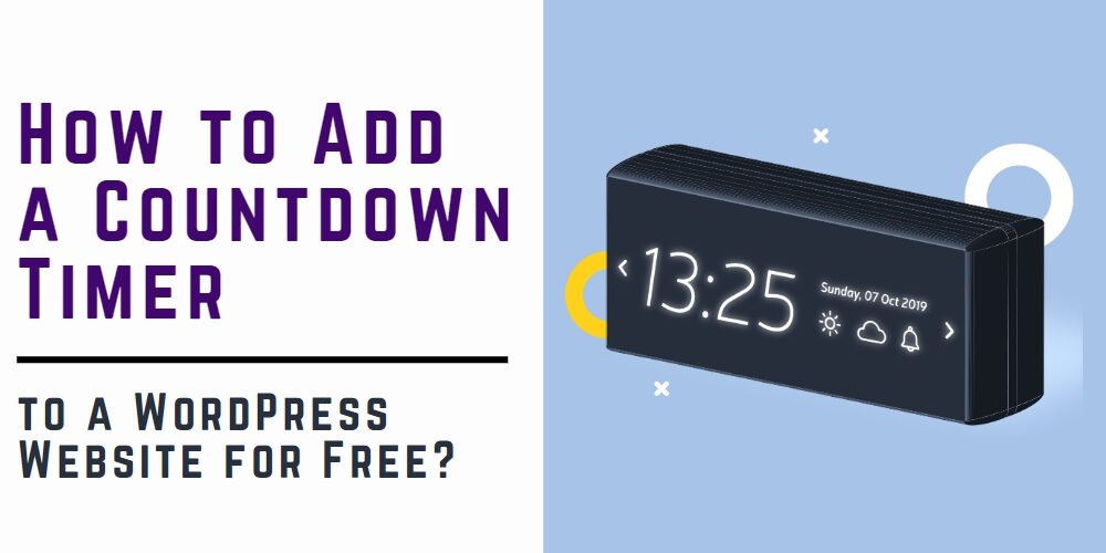 Mary Ferrer on Twitter: " How to Add a Countdown Timer to a WordPress Website for Free ...