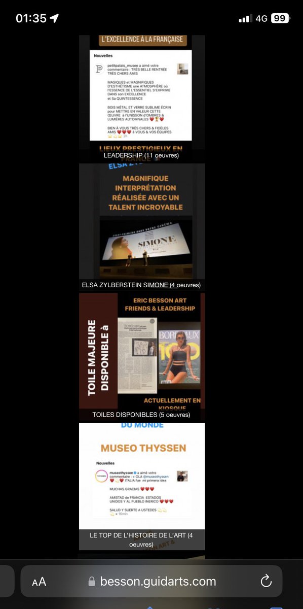 BESSONERICARTISTE on Twitter: "SUR RENDEZ-VOUS ART CONTEMPORAIN ERIC BESSON ART #art 0616399127 ...