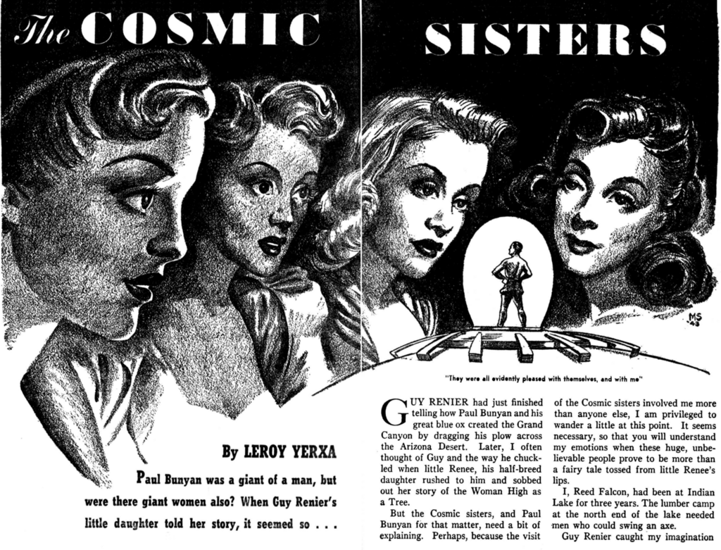 Pulp Covers on Twitter: "Amazing Stories, September, 1946 https://not ...