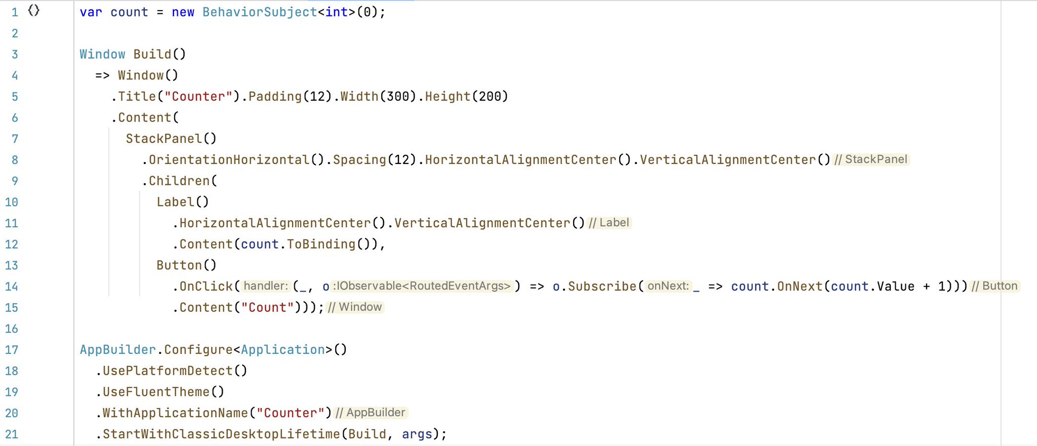 Wiesław Šoltés on Twitter: "The code and the app with the simplicity of @AvaloniaUI pure #csharp ...