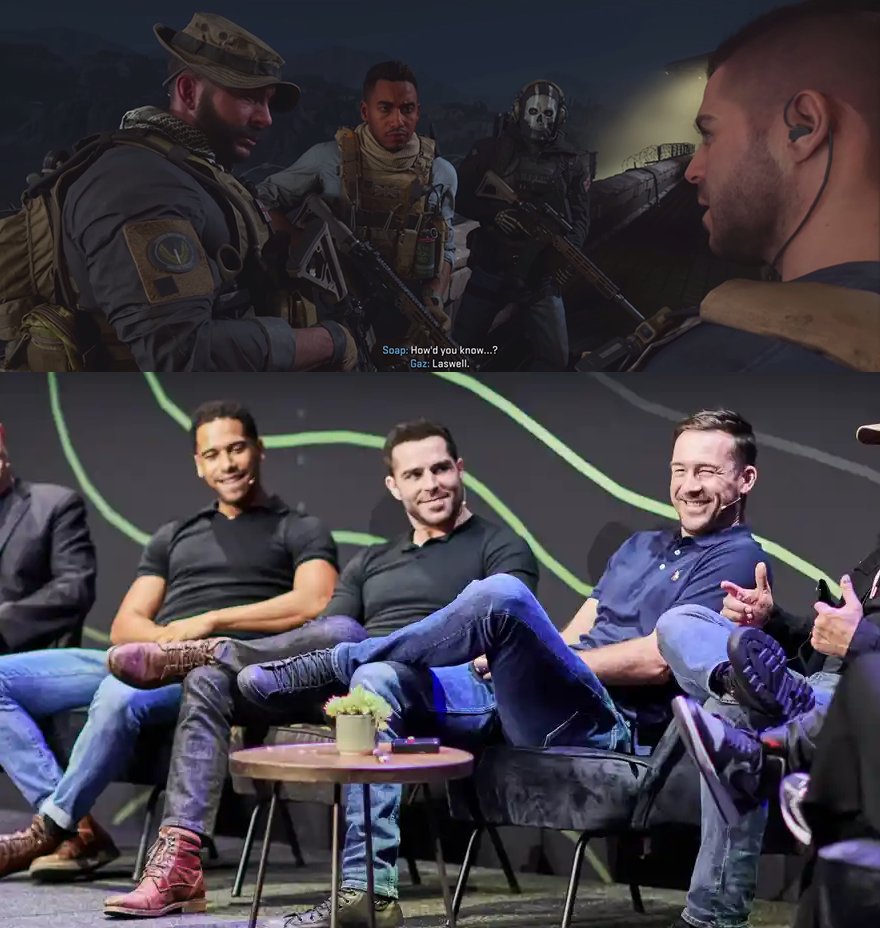 Simulacra098 on Twitter: "Soap, Price and Gaz trio looking amazing in game and irl too # ...