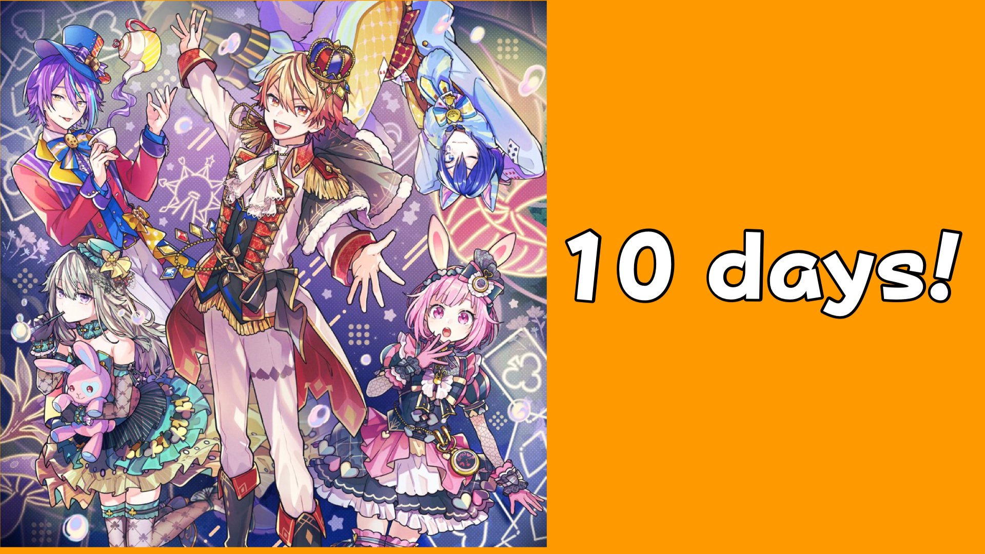 project sekai countdown! on Twitter: "10 days until Wonderlands×Showtime’s third single! 52 days ...