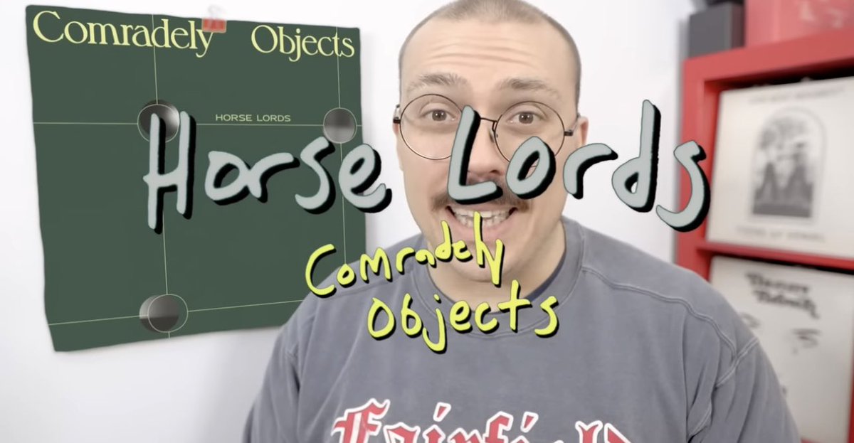anthony “light 1” fantano on Twitter: "💿 A L B U M R E V I E W 💿 Horse Lords - Comradely Objects ...