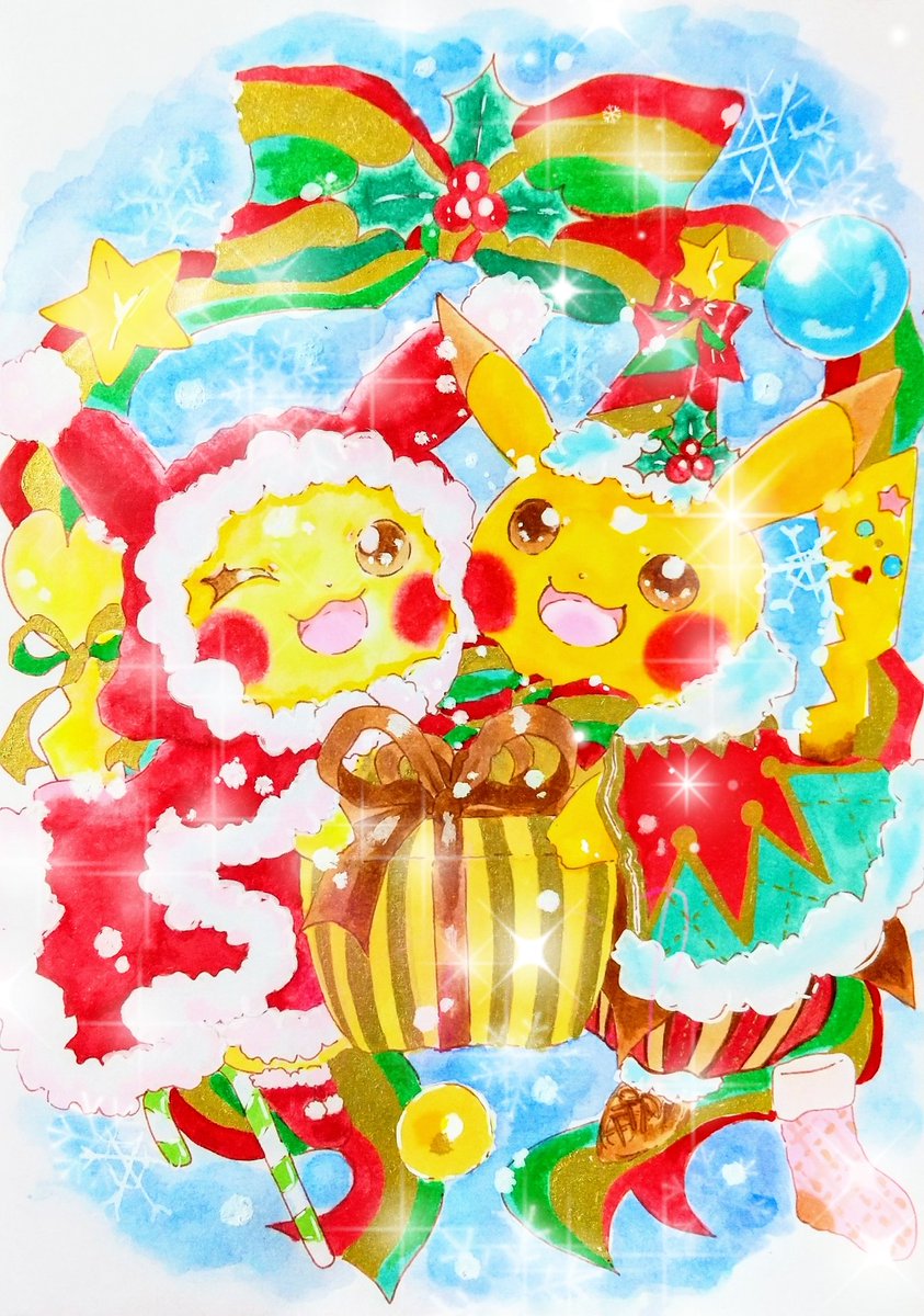 ピカチュウ「Pi ! Pika ! Pikachu Day ずっときみがすきっ#ピカチュウの」|なちゅ🌸のイラスト