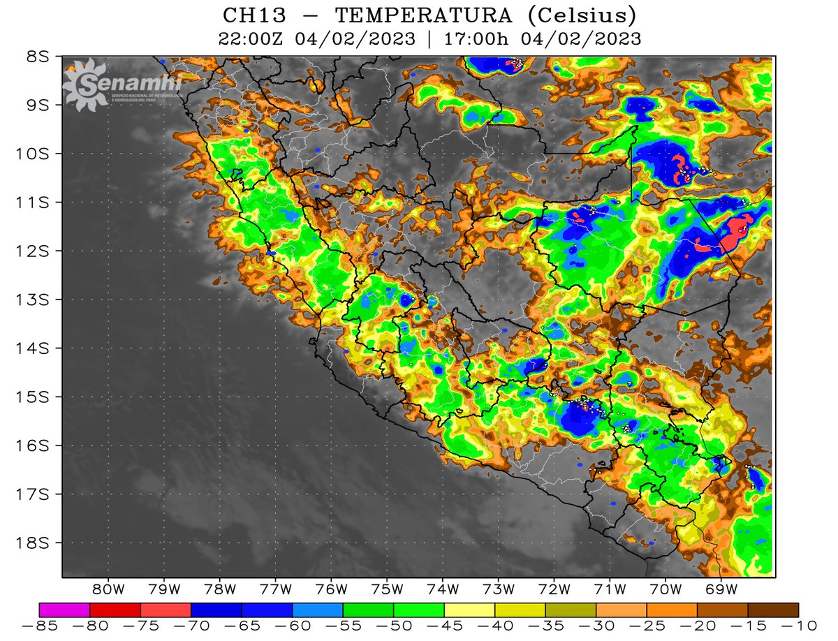 Senamhi On Twitter Ahora Lluvia De Moderada A Fuerte Intensidad En