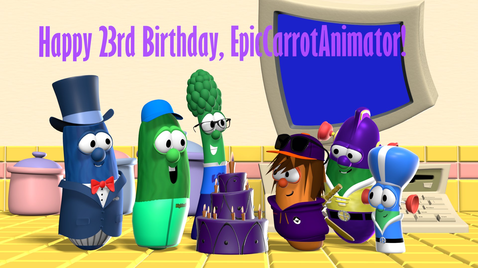 BigIdeaFan on Twitter: "It's EpicCarrotAnimator's Birthday! Models by @Cmanflip ...