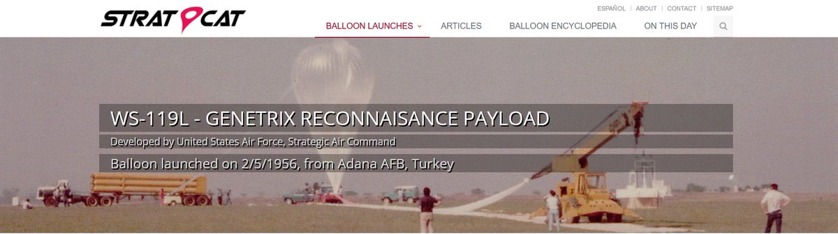 Project GENETRIX by CIA The objective of the mission was to spy on ...