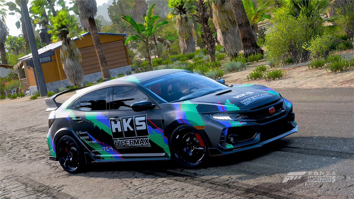⛩🎋西澤ゆいか🦊🎋⛩@Vtuber準備中 on Twitter: "2018 Honda Civic Type R [FK8] HKS #ForzaHorizon5 #Honda #FK8"