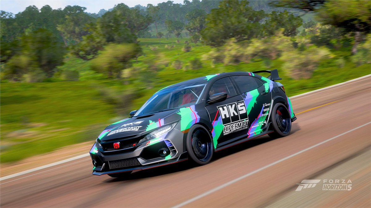 ⛩🎋西澤ゆいか🦊🎋⛩@Vtuber準備中 on Twitter: "2018 Honda Civic Type R [FK8] HKS #ForzaHorizon5 #Honda #FK8"