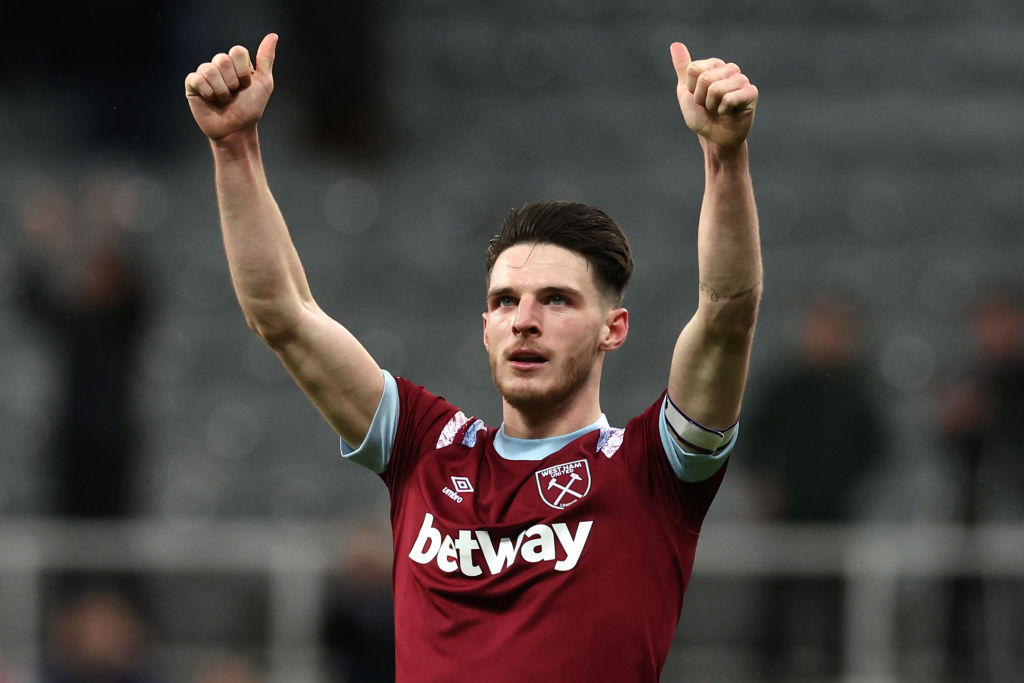 Arsenal considering summer move for Declan Rice - Football Shoot