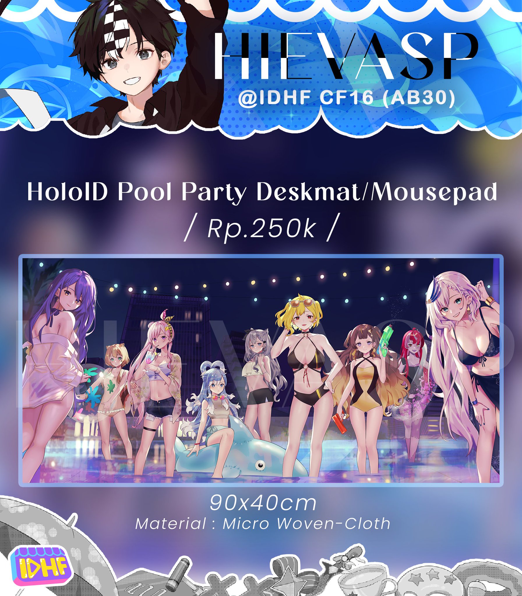 Hieh | IDHF CF16 AB-30 on Twitter: "( Likes and RTs are appreciated ) Hai! PO untuk Booth #IDFH ...