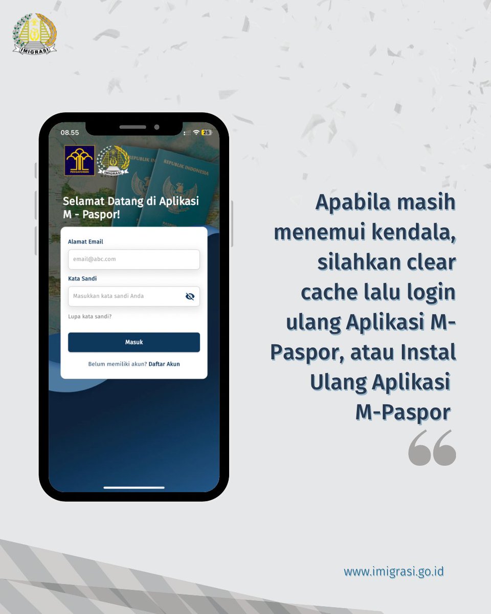 Ditjen Imigrasi on Twitter: "Bagi para pemohon paspor dapat melakukan pengajuan permohonan ...