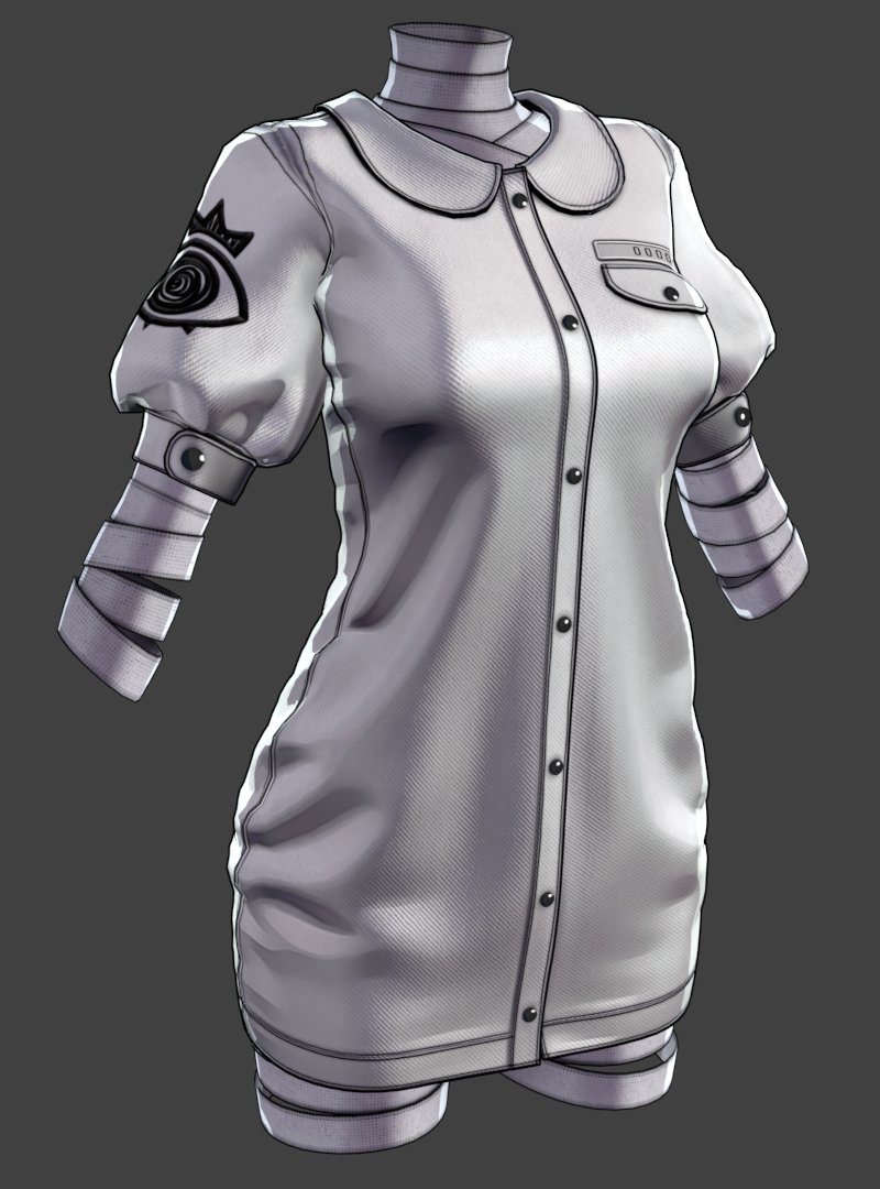 「Hope y'all like my shirt, am very fashio」|DrawKill 🩸🩹のイラスト