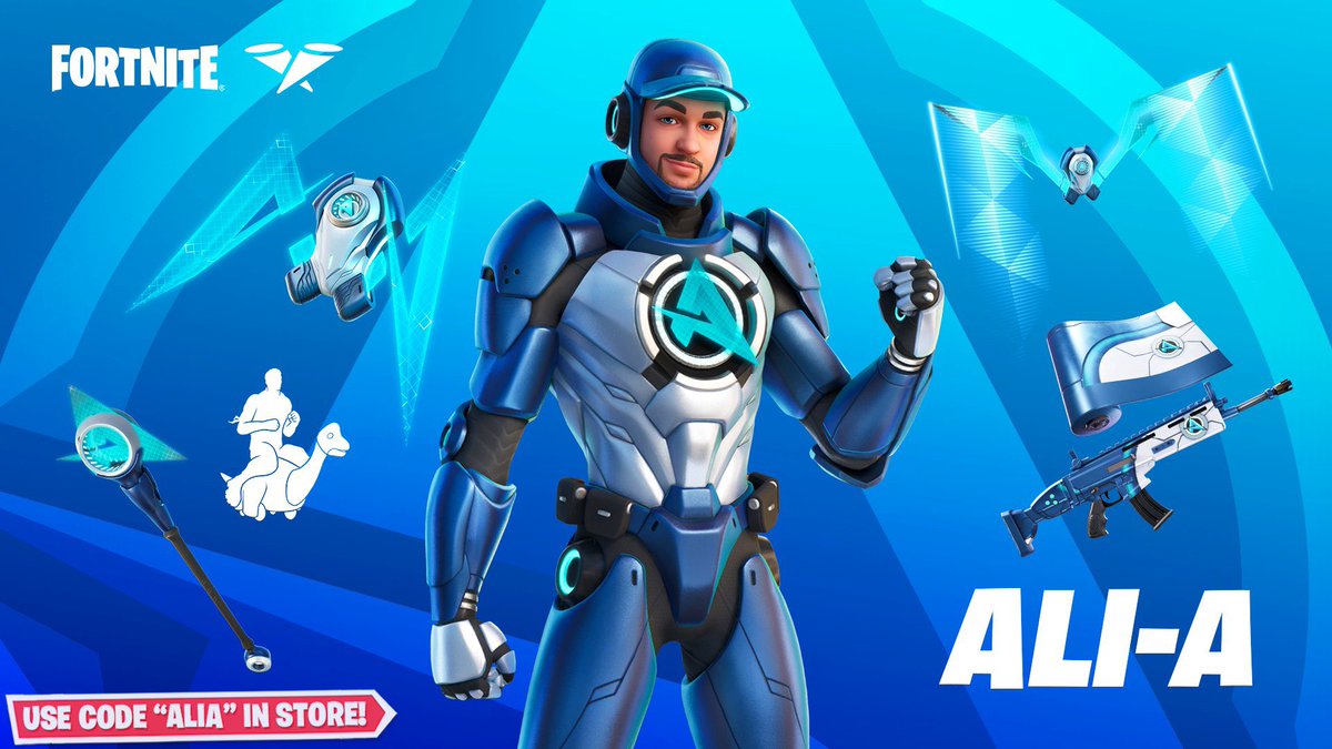 Excited to announce my Icon Skin is BACK in the Fortnite item shop! 🥳 You can support me by ...