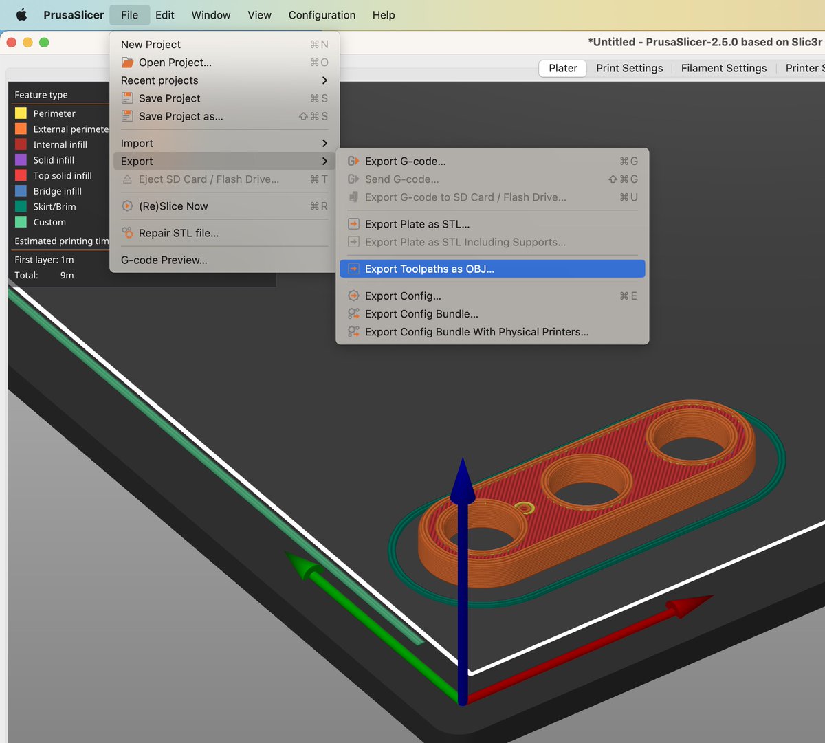 FreeCAD (CAD+CAM+FEA) on Twitter: "RT @Stemfie3D: You can export the #3Dprinting #Gcode path ...