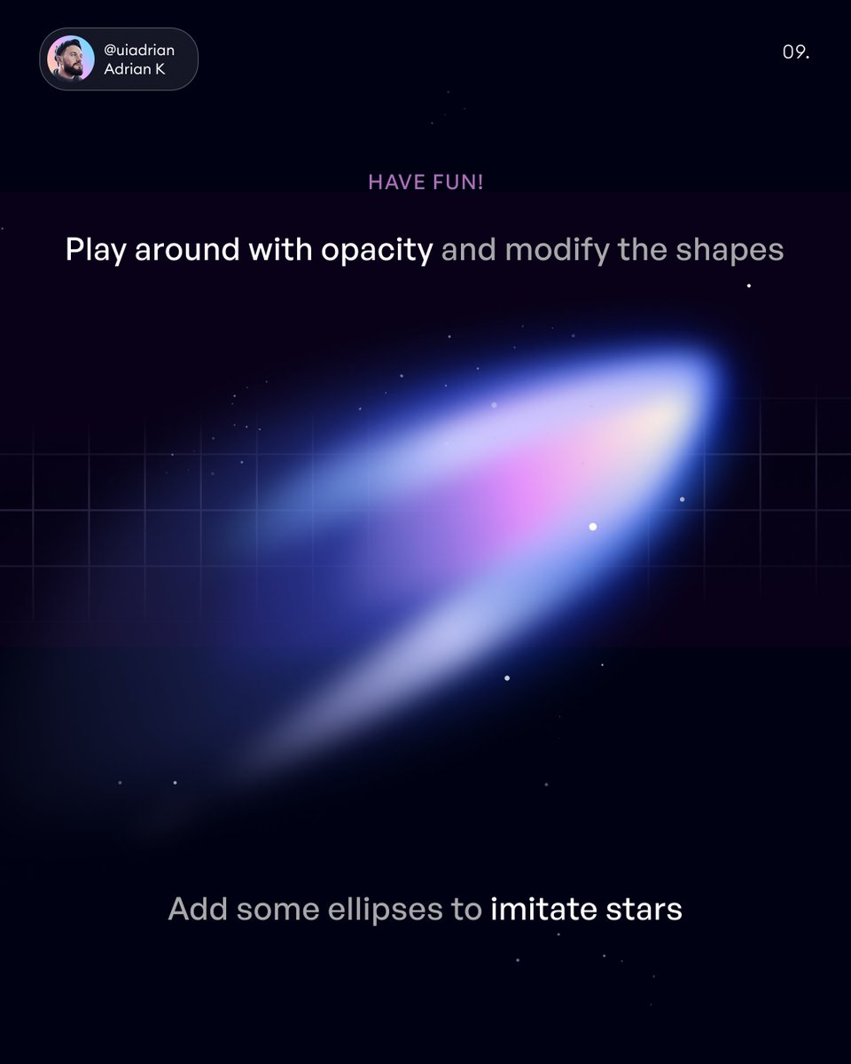 How to create an awesome space gradient effect in Figma 👇 - inspired by ...