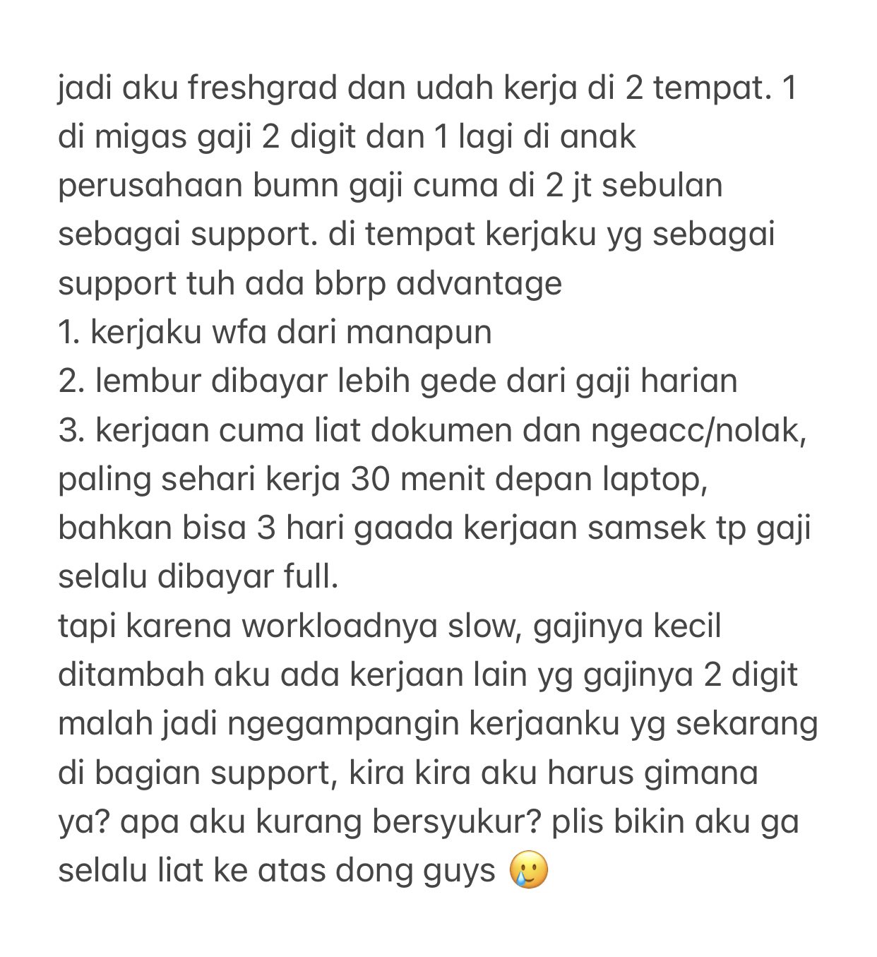 BACA RULES DI (bit.ly/worksfess) on Twitter: "work! CW // gaji mi ni mal de la pan ka ta https ...