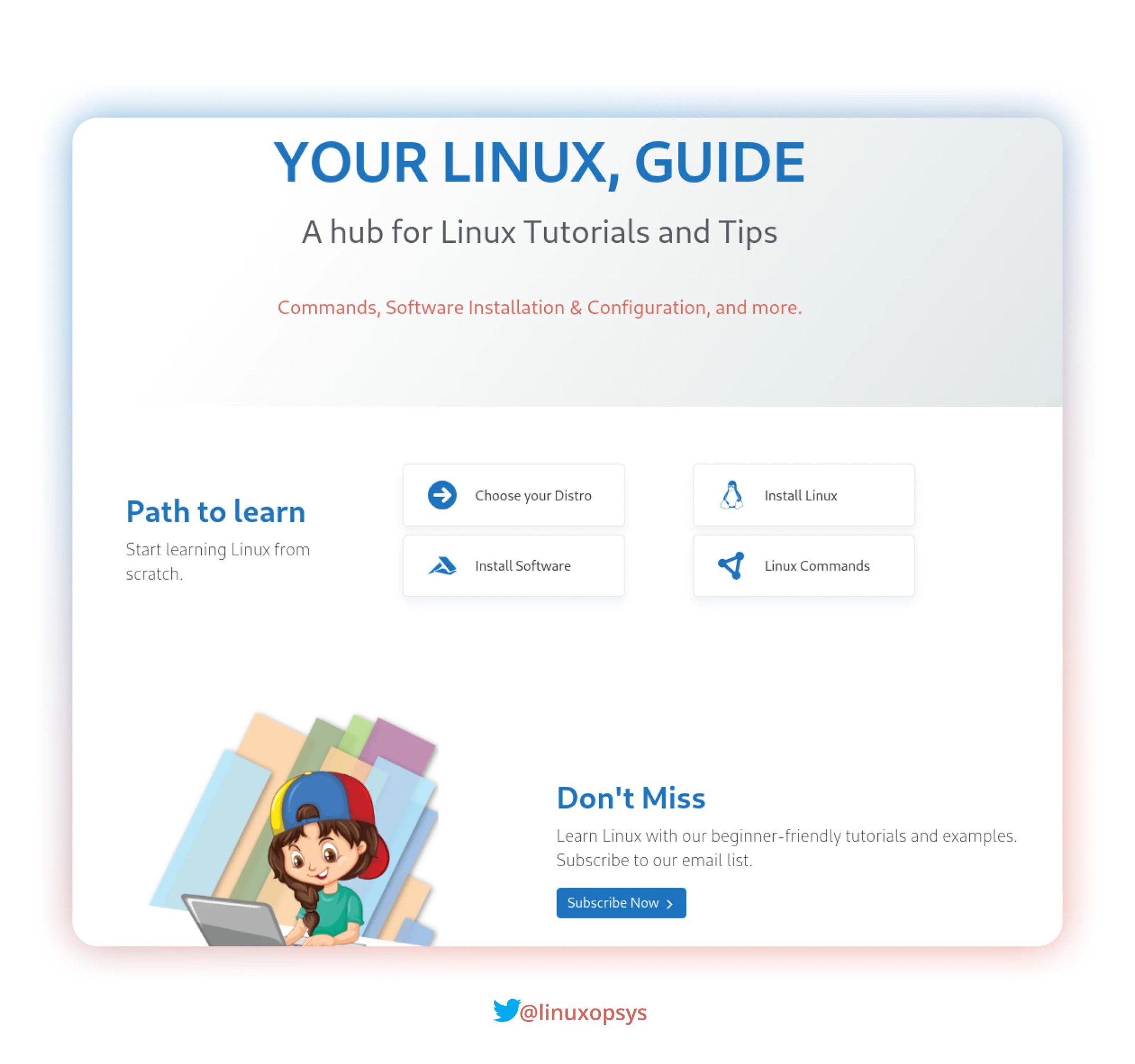 Linuxopsys On Twitter Looking To Dive Into The Exciting World Of Linux But Unsure Which Distro