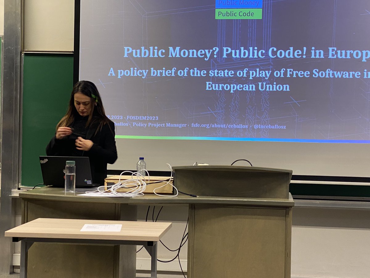 The Foundation for Public Code on Twitter: "Getting ready for this #publicmoney #publiccode talk ...