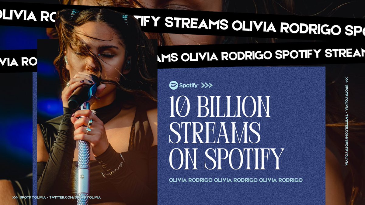 Olivia Rodrigo China on Twitter: "RT @SpotifyOlivia: Olivia Rodrigo has now surpassed 10 billion ...
