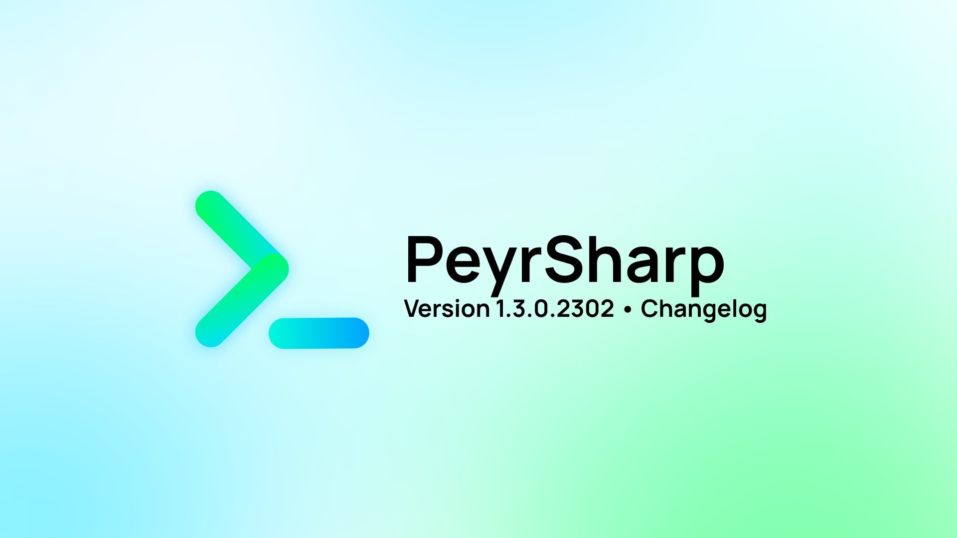 Léo Corporation on Twitter: "🚨 New version of #PeyrSharp Version 1.3.0 ...