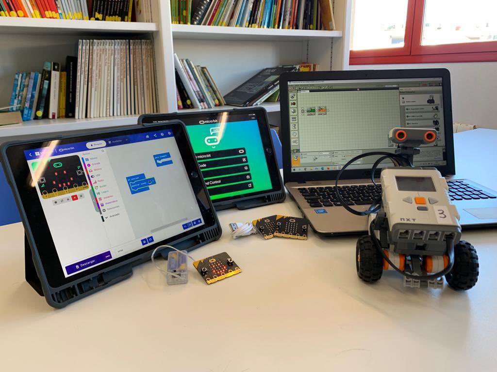 Col·legi Tarrés on Twitter: "🤖A #Secundària s’introdueix la robòtica amb #MicroBit: primer per ...