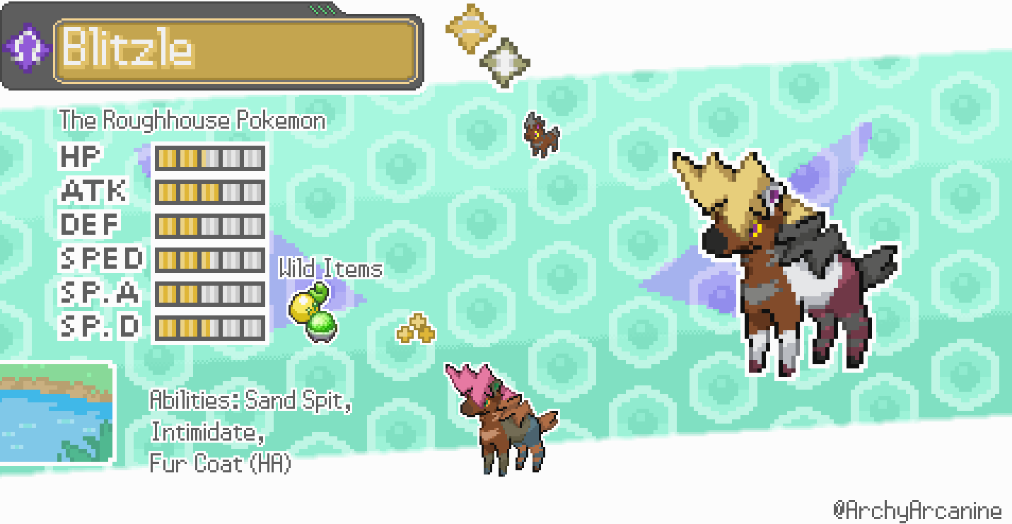 Blitzle Evolution Level