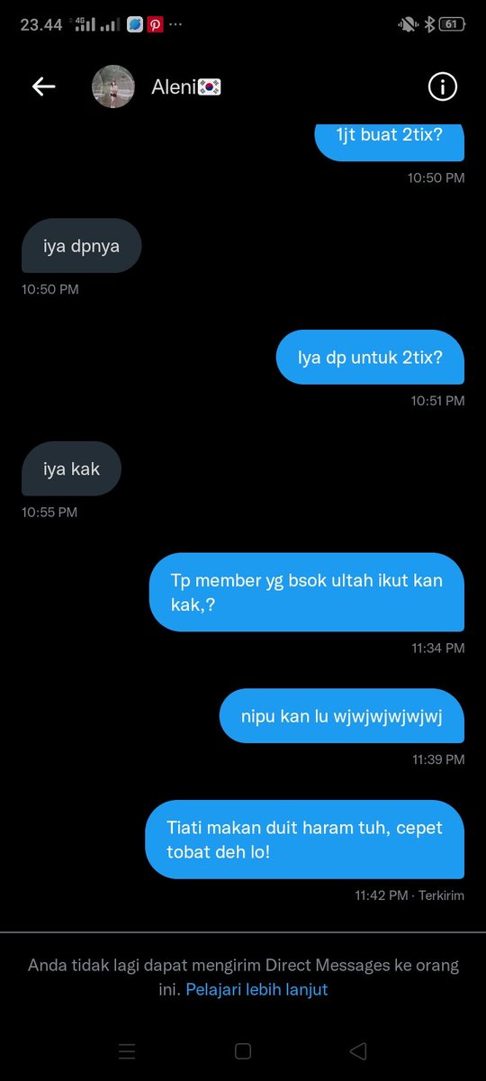 π±πππ Mt After Dm On Twitter Rt Yodreamk Scamer Mentemen Tiatiπ