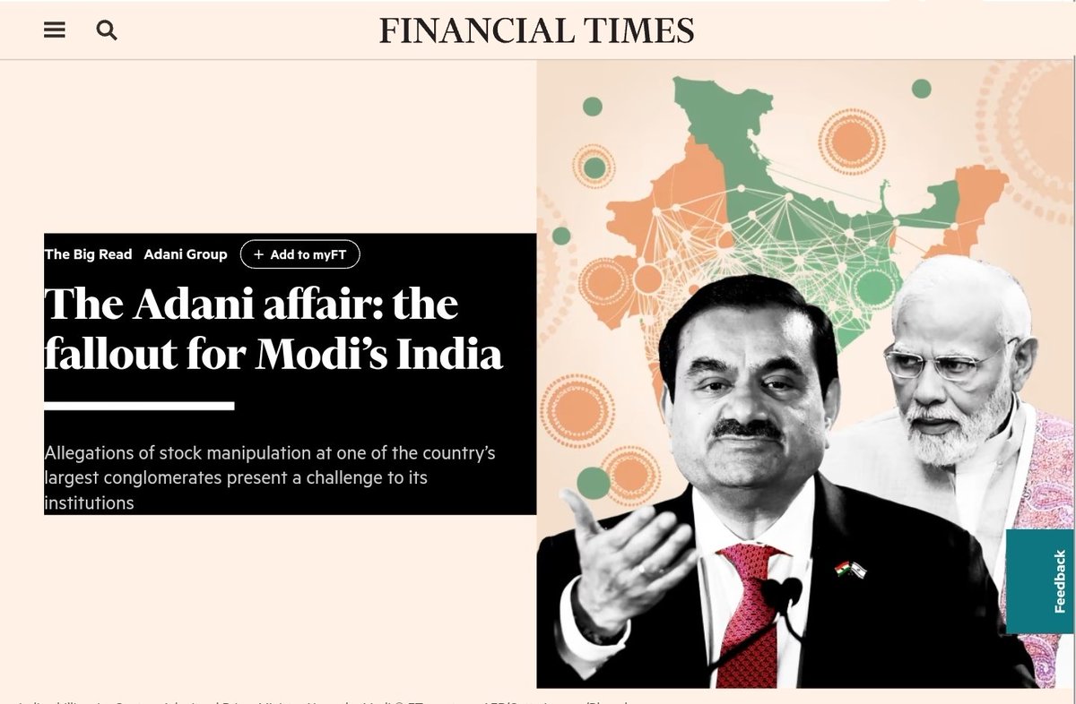 The Adani Group Founded By Gautam Adani Called The Report By A Us