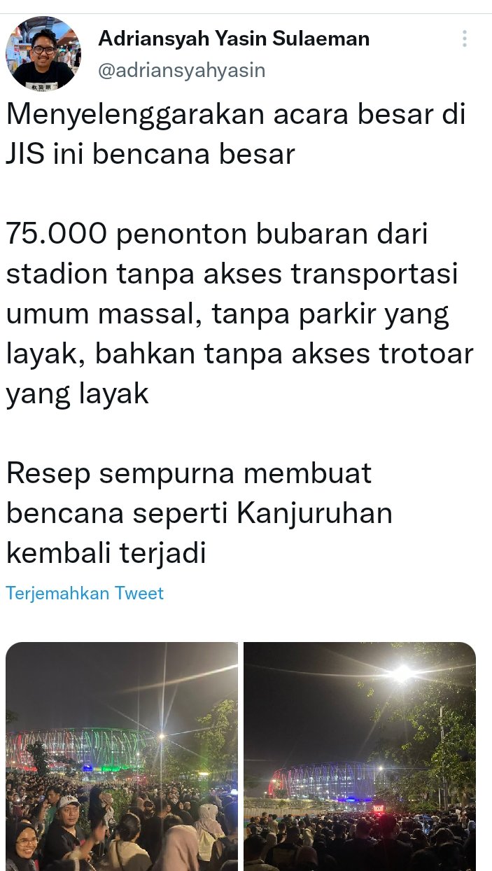 Remaja Muslim ⤵️ on Twitter: "@adriansyahyasin Netizen gercep kok, kak ...