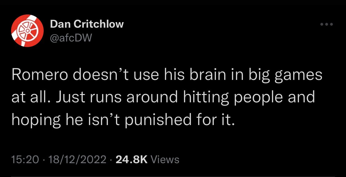 Dan Critchlow on Twitter: "*Taps tweet*"