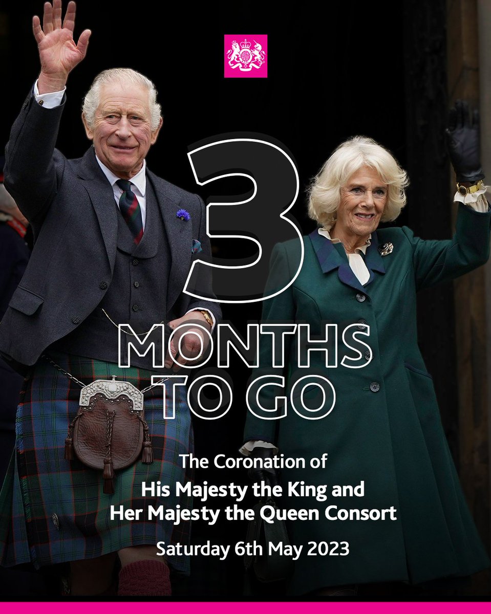 UK in Bangladesh 🇬🇧🇧🇩 on Twitter: "RT @DCMS: 3 months to go until the Coronation of His Majesty ...