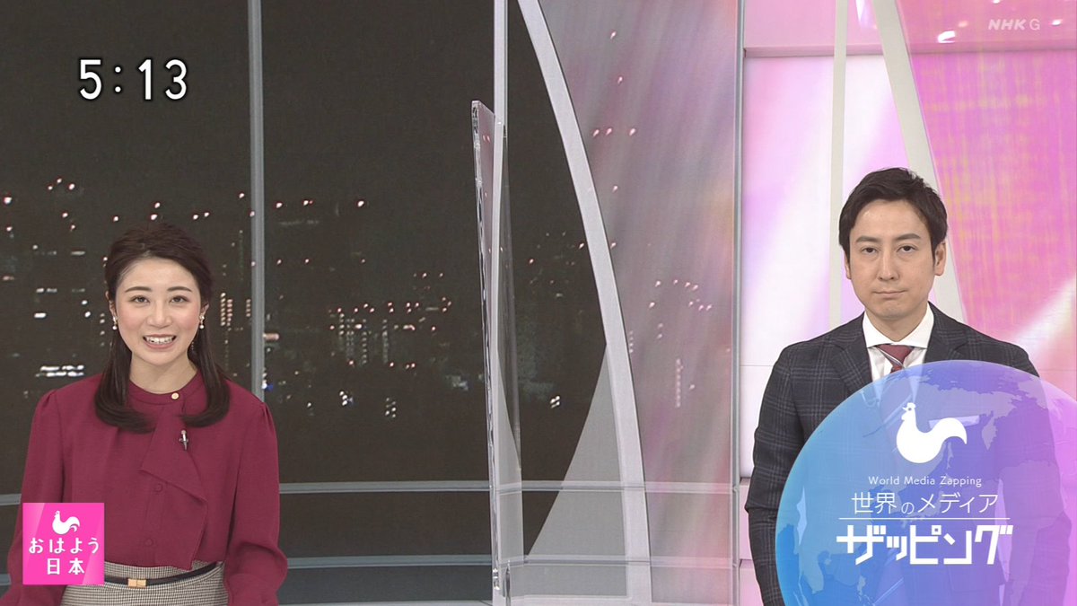 ナンガ(^O^)σ on Twitter: "#NHKニュース #おはよう日本 #5時台 #佐藤あゆみ #佐藤俊吉 #2023年2月6日"