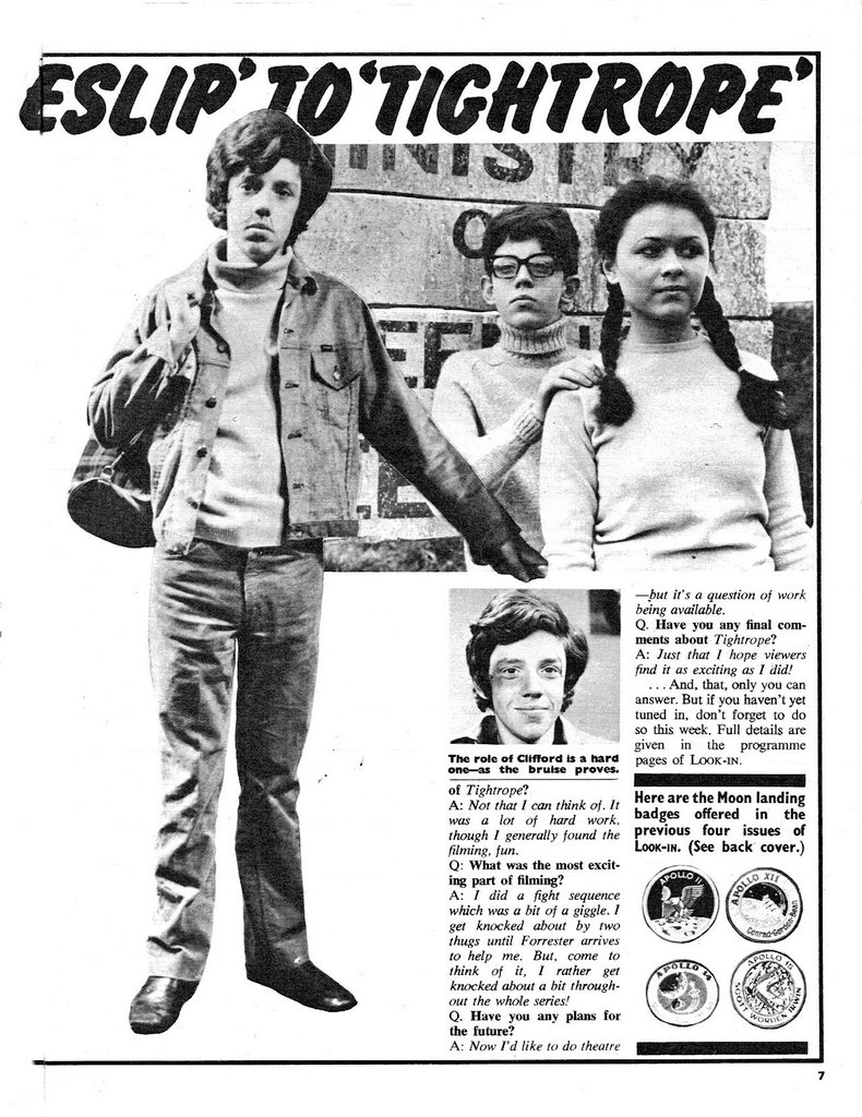 Graeme Wood on Twitter: "RT @woodg31: From February 1972 it's LOOK-IN! Spencer Banks! Tightrope ...