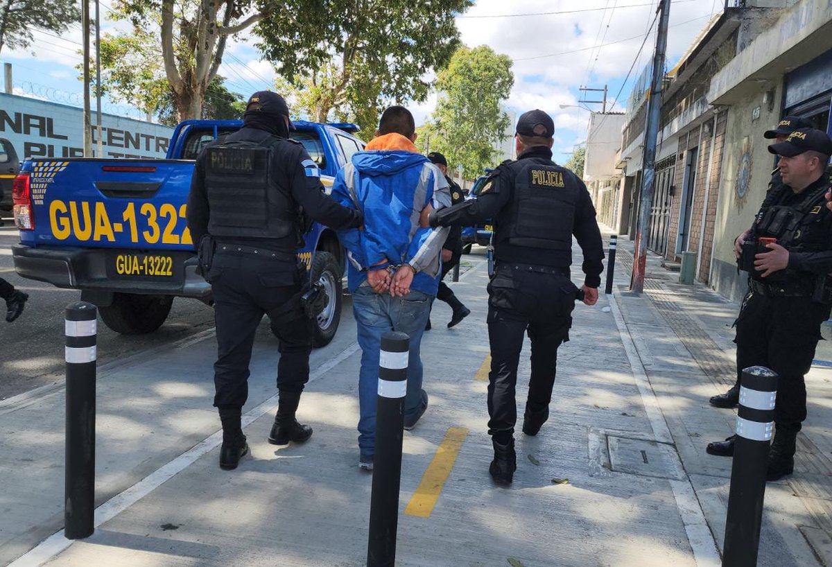 Pnc De Guatemala On Twitter Persecución Policial Permite La Captura