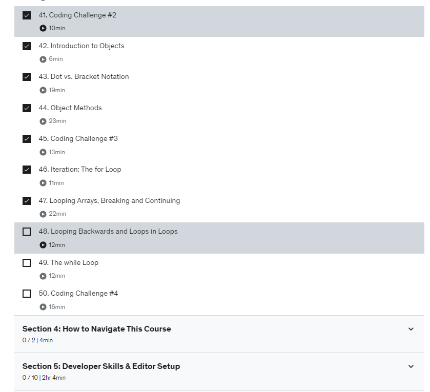 Harley Duh on Twitter: "So I'm almost done with JS Fundamentals PT2! This has been an exciting ...