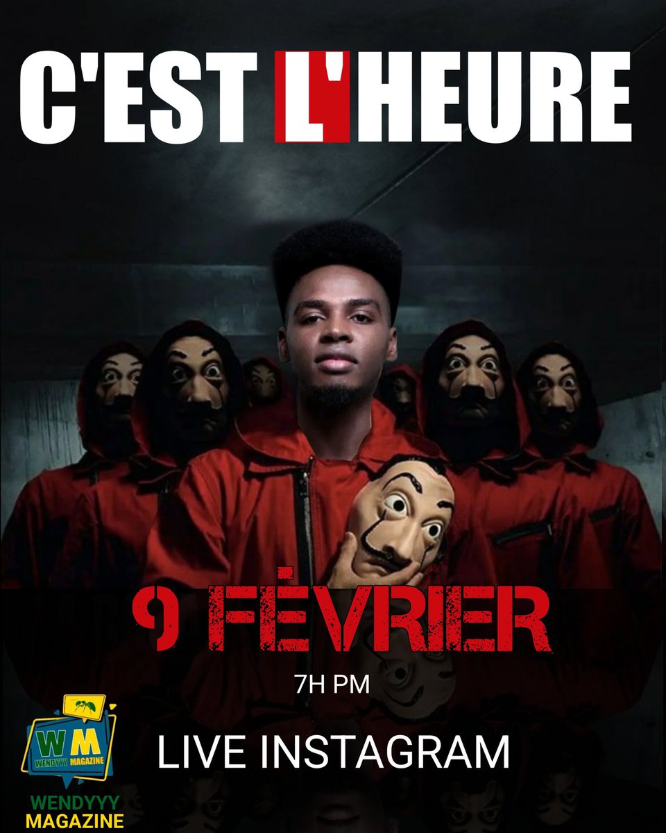 Loukendy Media on Twitter: "9 FEV ,, 7H:00 PM ,, SOU IG ...‼"