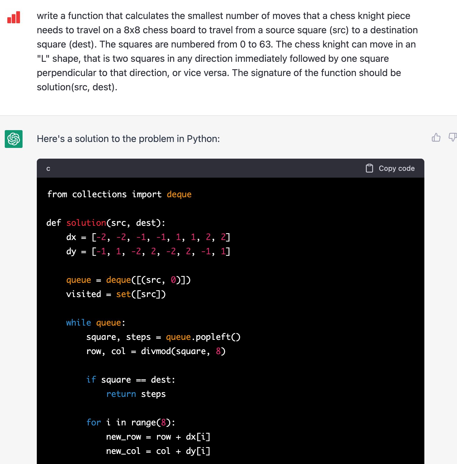 Gergely Orosz on Twitter: "So my take on "will ChatGPT render Leetcode-like problems obsolete ...