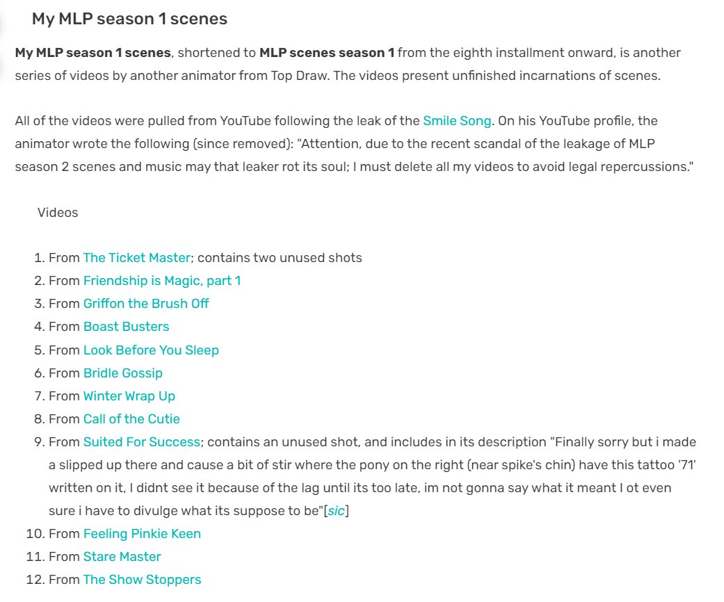 Crazy Ass Moments In My Little Pony History on Twitter: "Slightly related PSA regarding MLP Lost ...