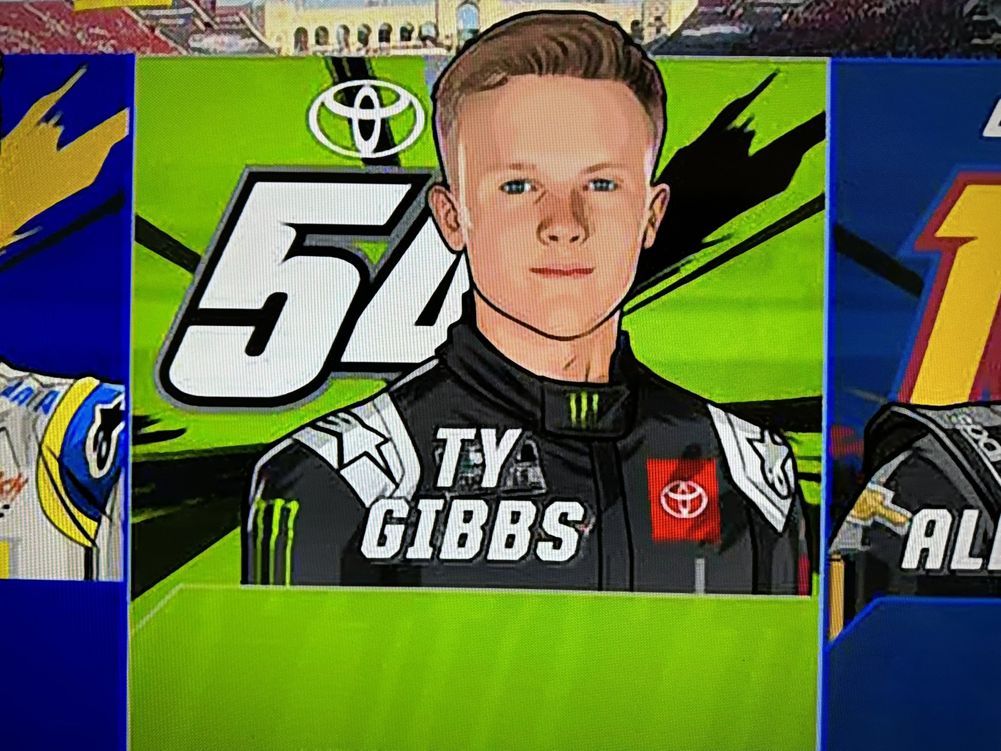Nascar Fox Cartoon